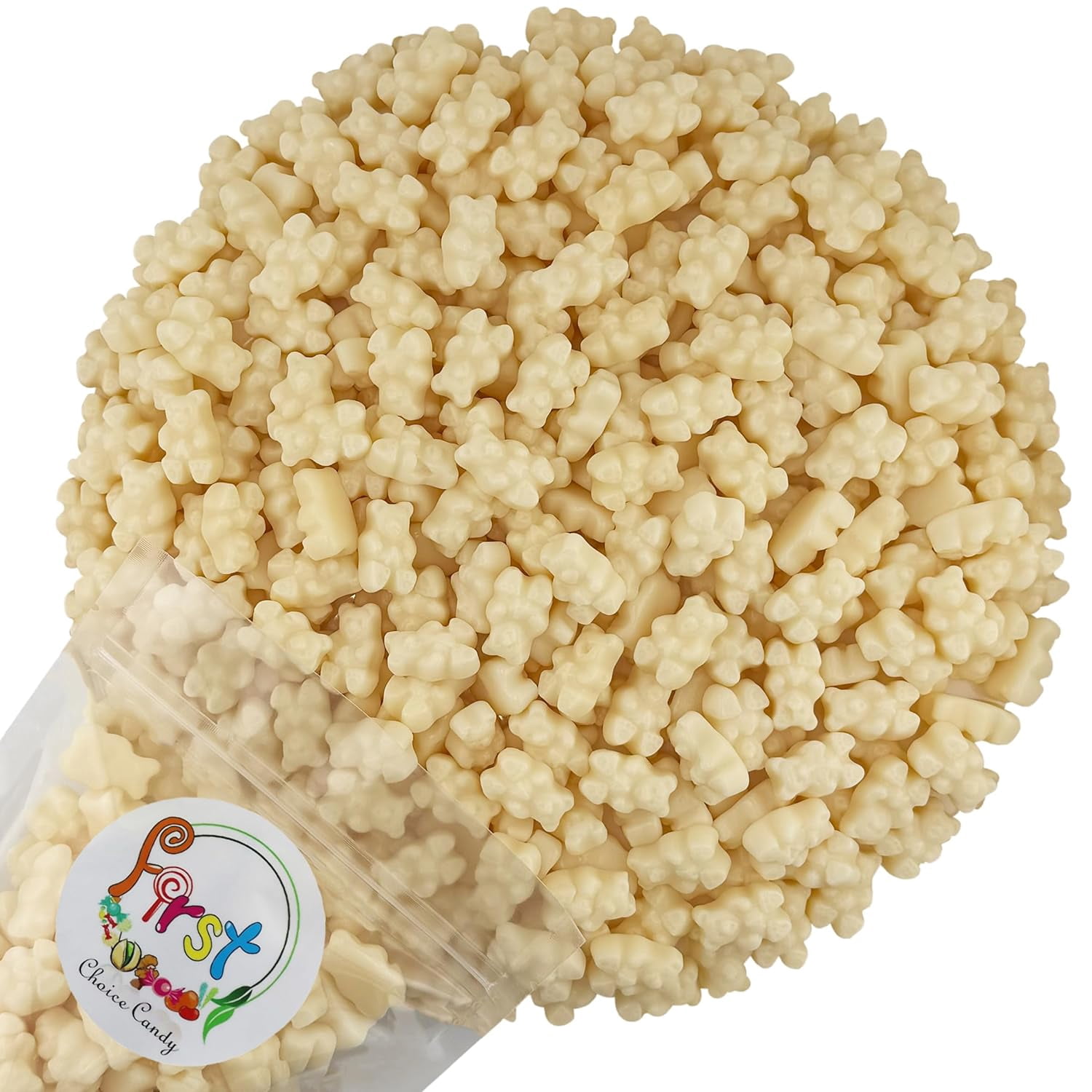 FirstChoiceCandy Gummy Sweet Bears ( Sweet White Strawberry-Banana ...