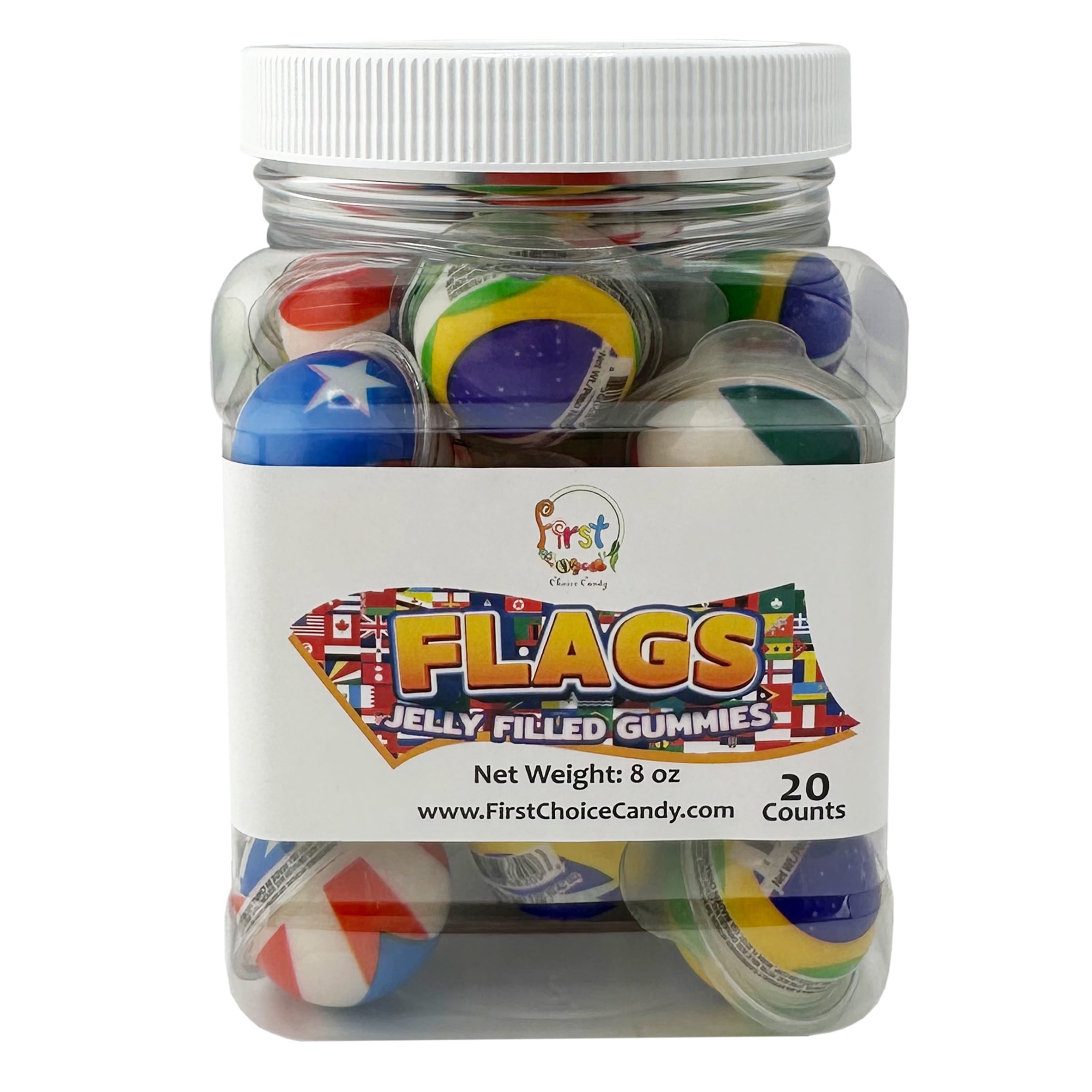 FirstChoiceCandy Jelly Filled Gummies - Assorted Flavor Gummy Filled ...