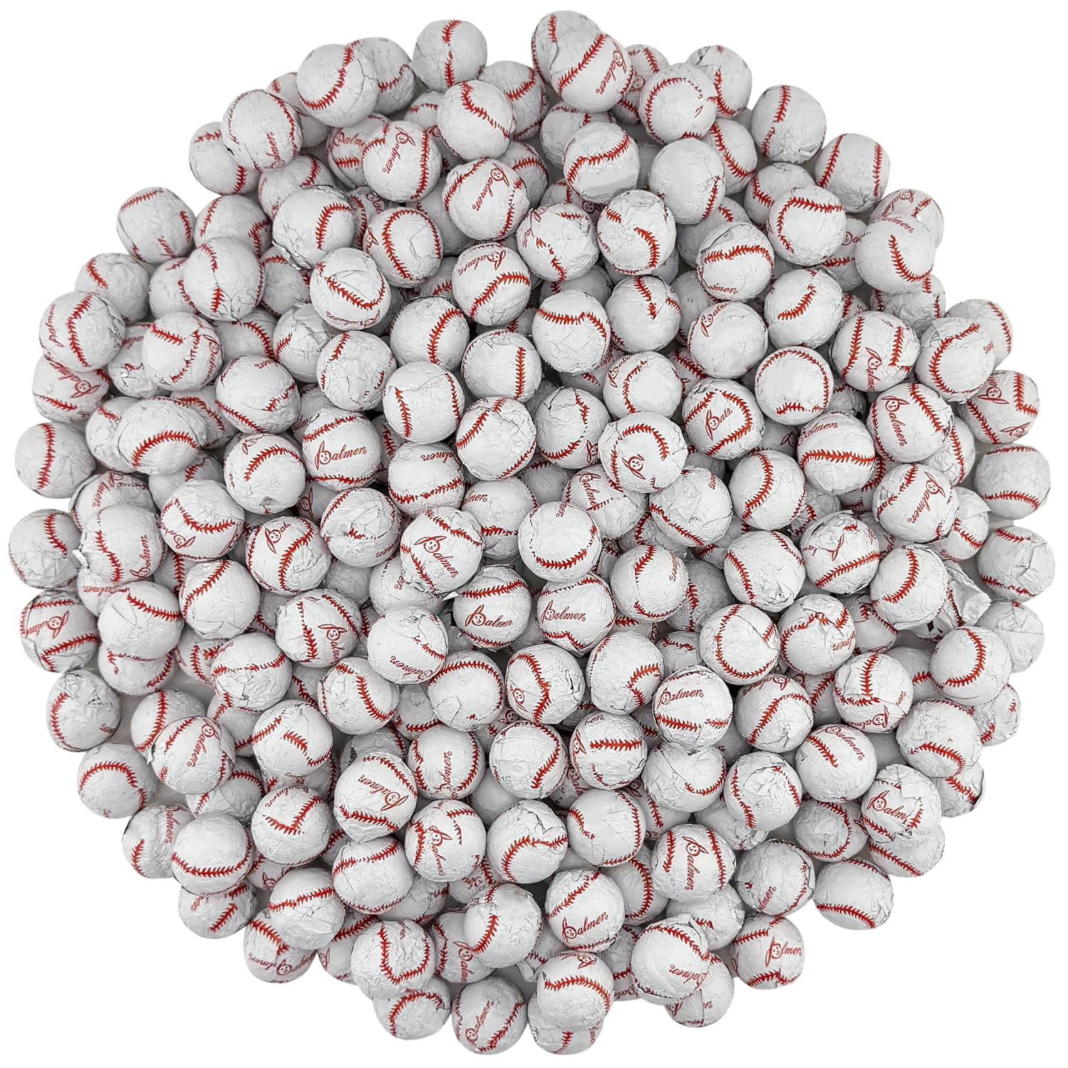 FirstChoiceCandy Milk Chocolate Foil Wrapped Balls ( baseballs , 2 ...