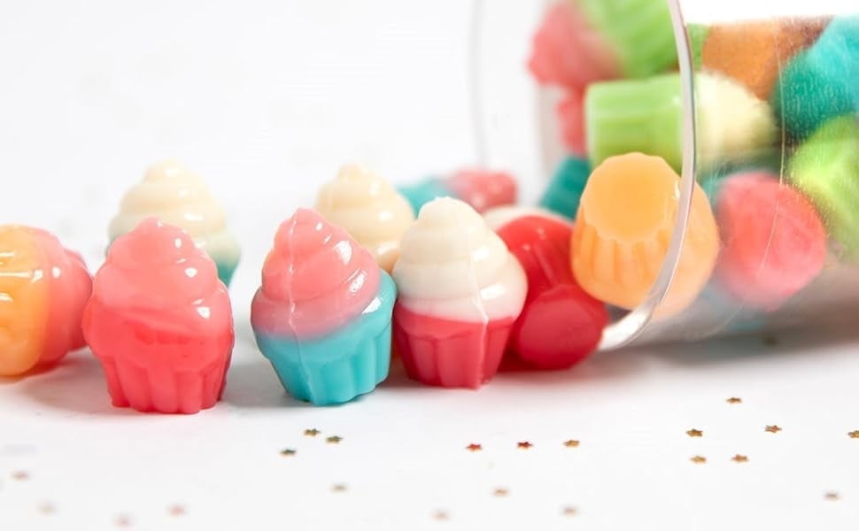 FirstChoiceCandy 3D Rainbow Juicy Gummy Candy ( 3D Cupcake - 5 Pound ) - Walmart.com