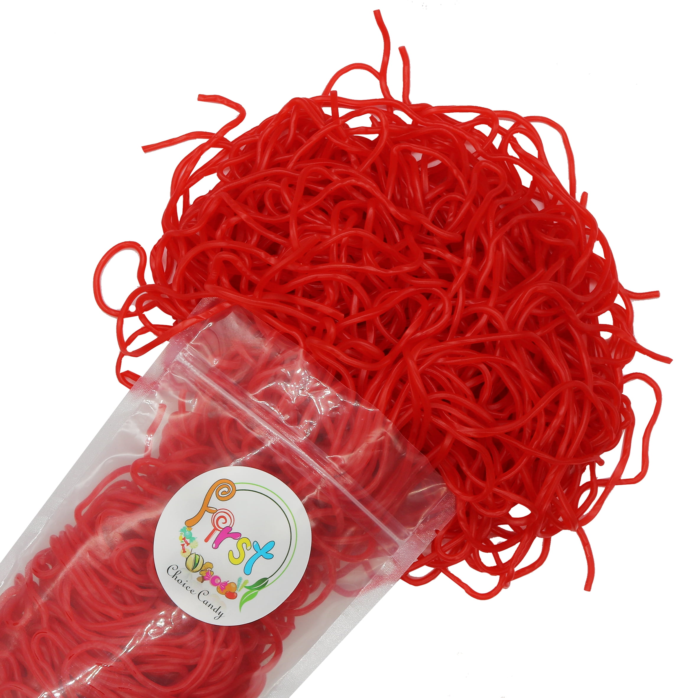 FirstChoiceCandy Red Strawberry Licorice Laces Shoe Lace Gummy Candy 1 ...