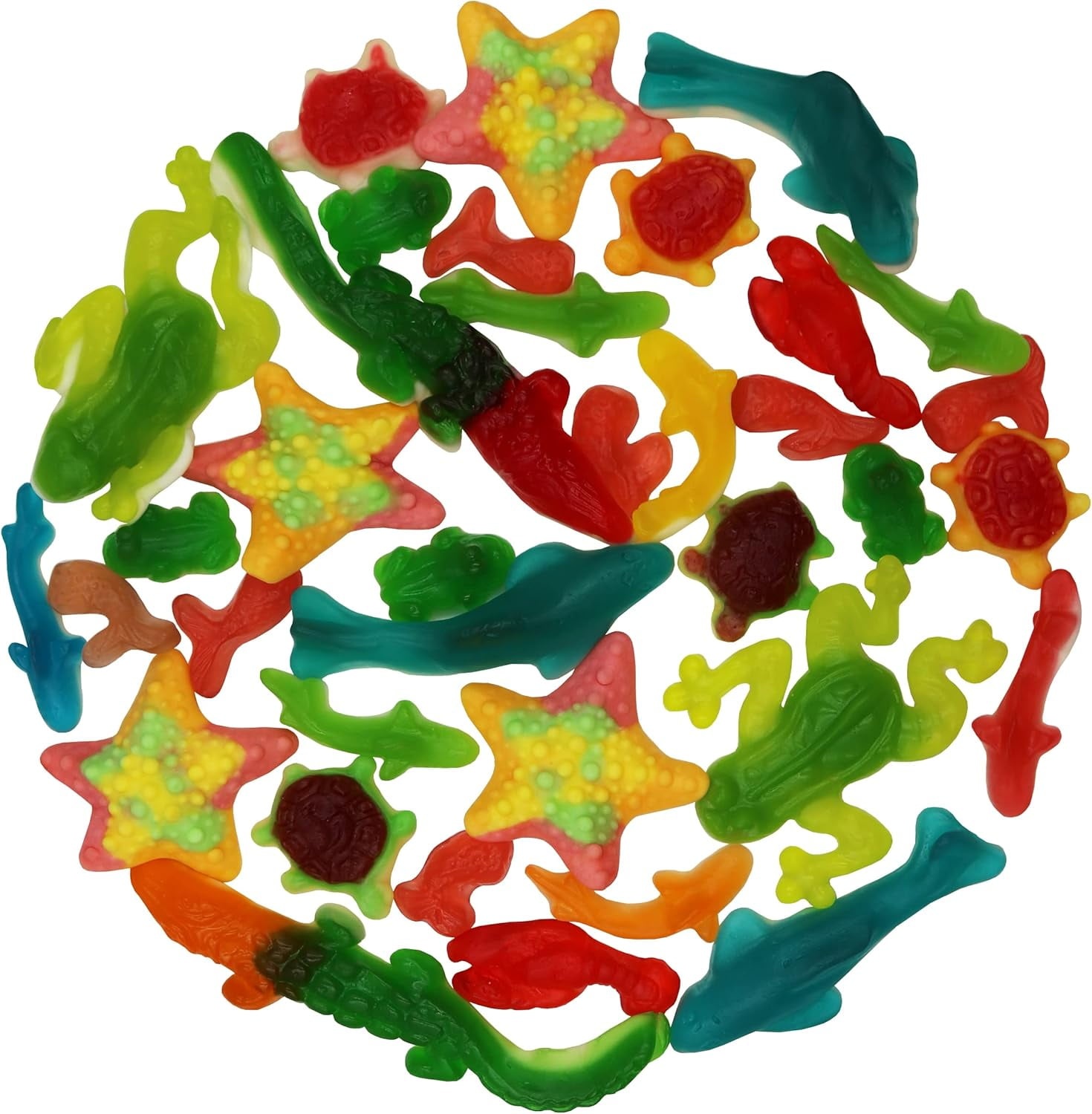 FirstChoiceCandy Sea Creatures Party Fun Gummy, Sea Collection Gummy (2 ...