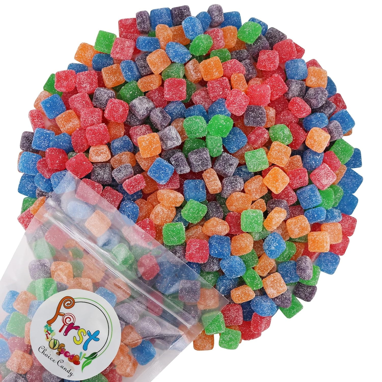 FirstChoiceCandy Sour Chewy Cubes Candy (3 Pound, Assorted) - Walmart.com