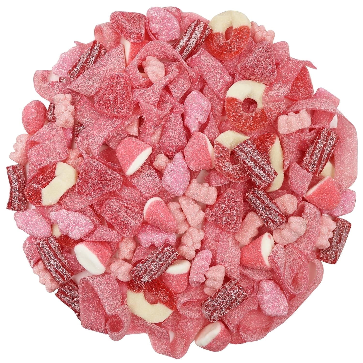 FirstChoiceCandy Sour Mix Gummies (Pink, 5 Pound) - Walmart.com