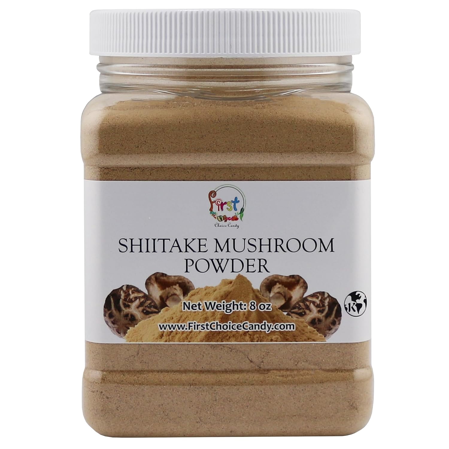 FirstChoiceCandy Superfood Shiitake Mushroom Powder, Pure Shiitake ...