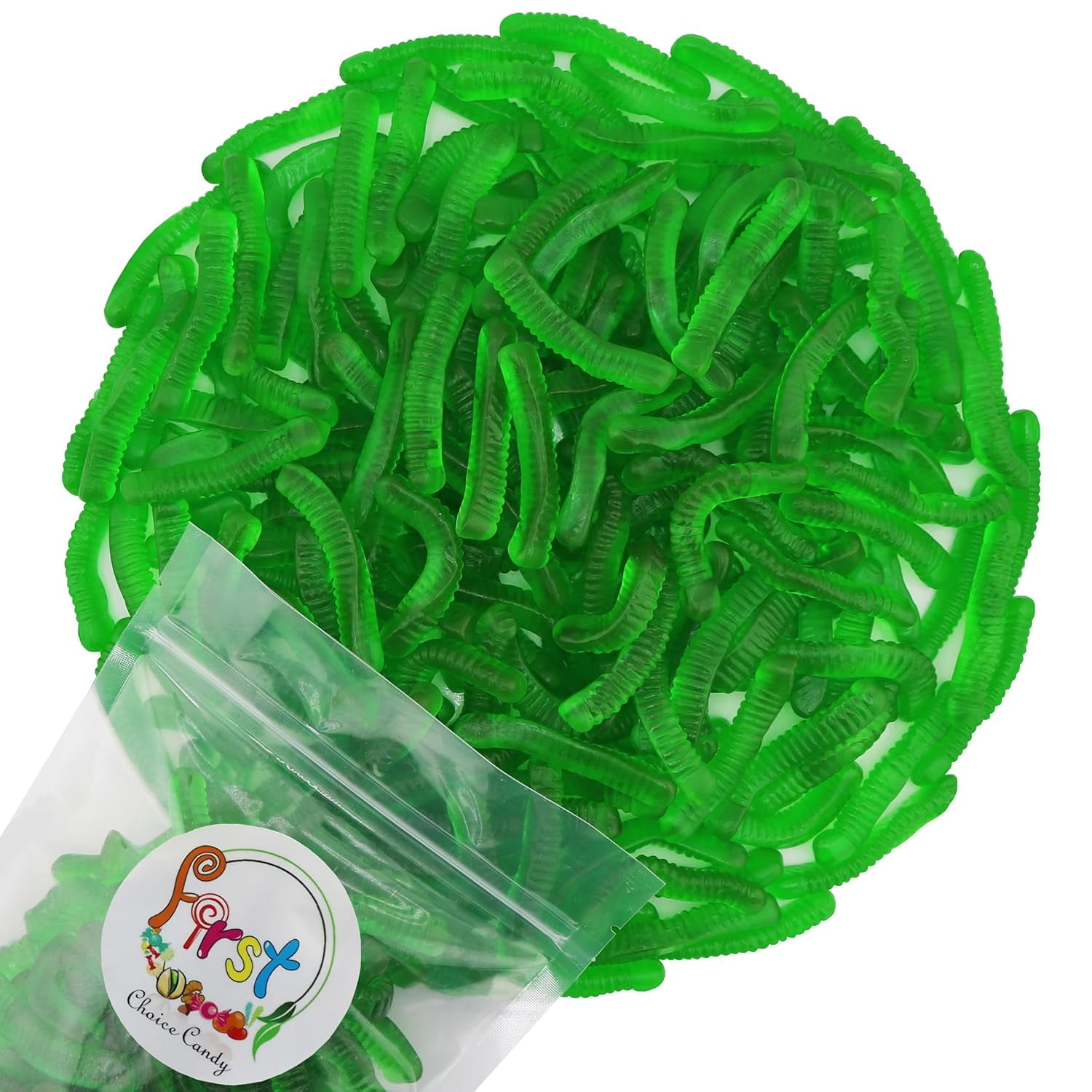 FirstChoiceCandy Sweet & Sour Gummy Worms, Multi Flavors and Solid ...