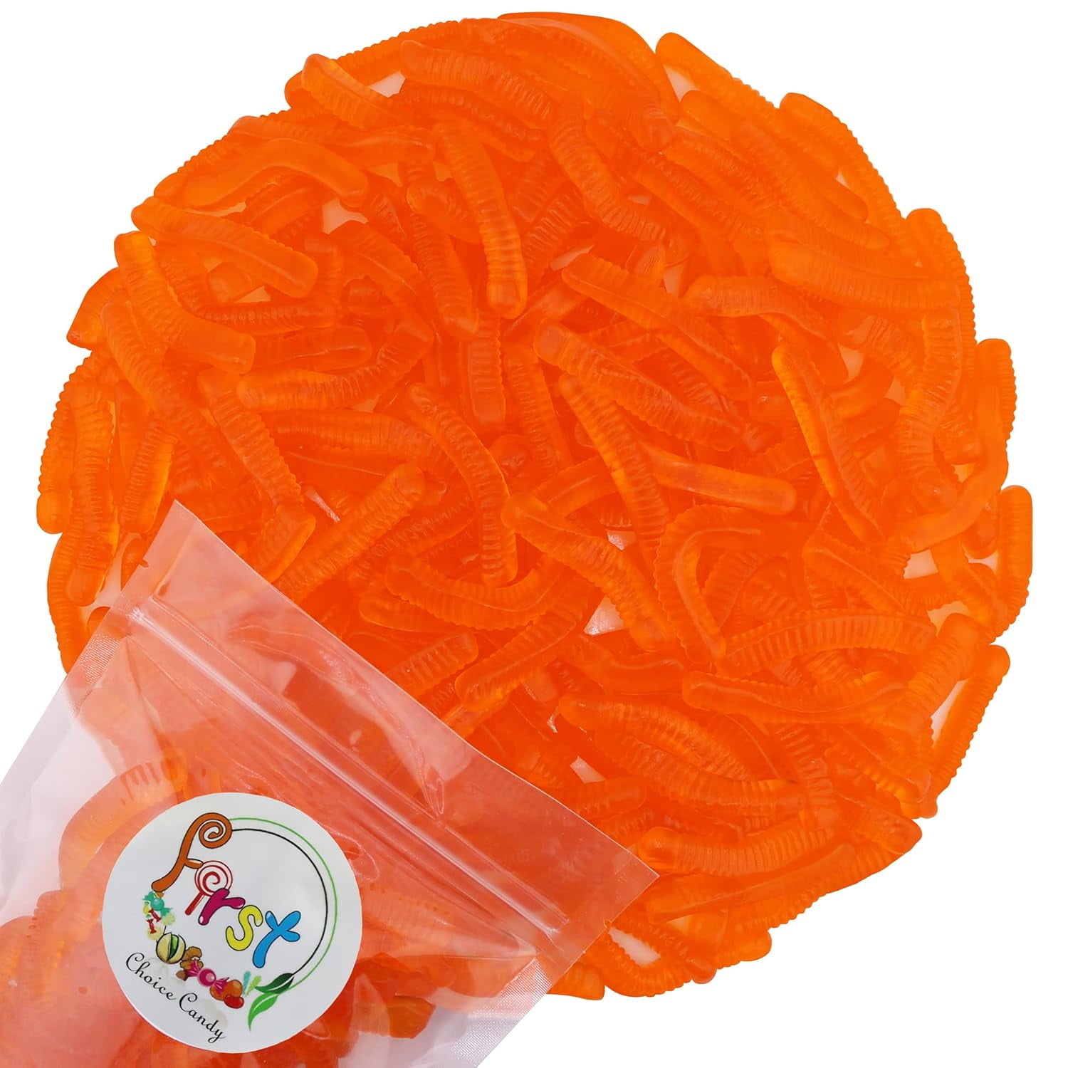 FirstChoiceCandy Sweet & Sour Gummy Worms, Multi Flavors and Solid ...