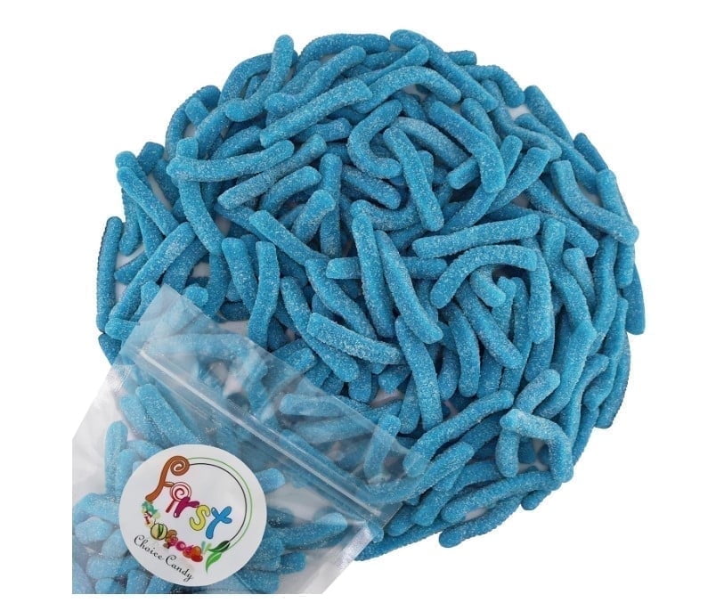 FirstChoiceCandy Sweet & Sour Gummy Worms, Multi Flavors and Solid ...