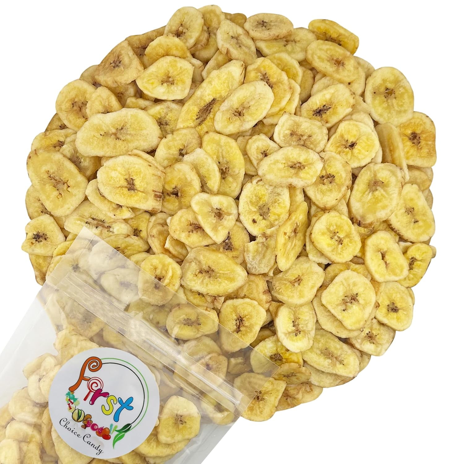 FirstChoiceCandy Sweetened Crunchy Banana Chips (2 Pound) - Walmart.com