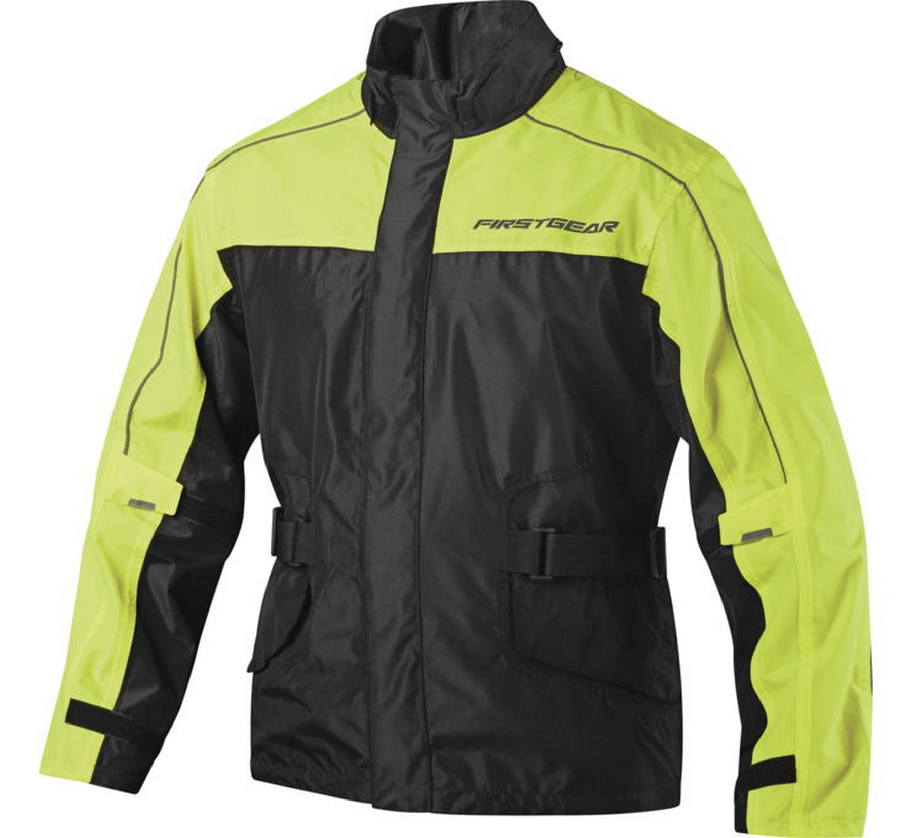 FirstGear Rainman Mens Rain Jacket Hi Viz Yellow/Black SM - Walmart.com