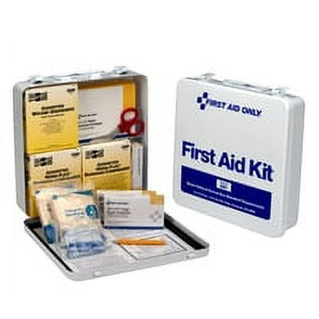 50 Person Unitized Metal Bus First Aid Kit - Walmart.com