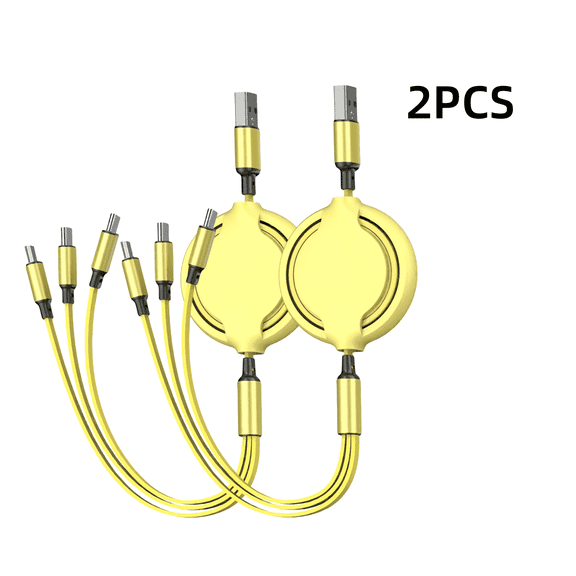 SNGMN 3 in 1 Fast Charging Cable, Nylon Braided USB Cable with Micro ...