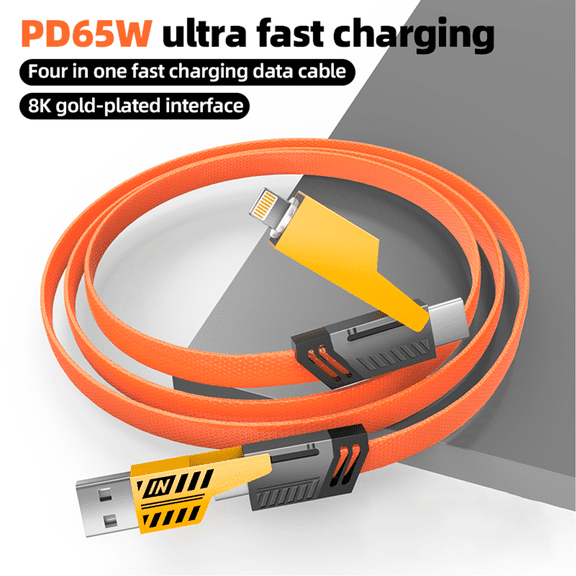 siisll 3 in 1 Charging Cable Fast Charging,Light Up LED Multi Phone ...