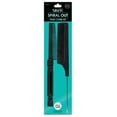 Sleek Twist Comb/Rat Tail Comb Set - Walmart.com