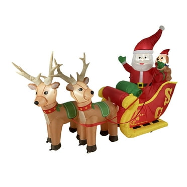 LookOurWay 6ft Animated Rotating Air Dancers Inflatable Tube Man Set ...