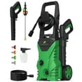 Firstness Electric Pressure Washer, 3000 PSI, Max. 2 GPM Power Washer w ...