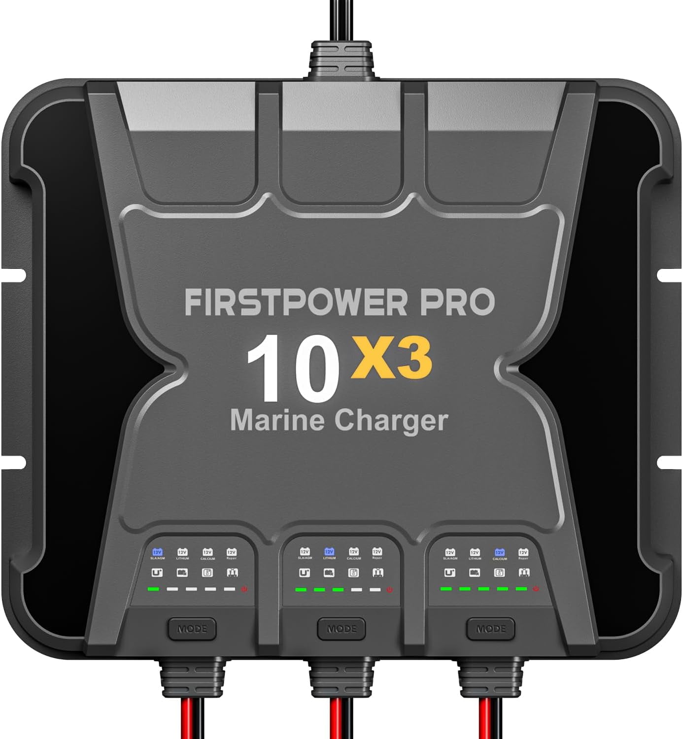 Firstpower Pro 10X3 30 Amps 12V Multi Bank Battery Charger - Walmart.com