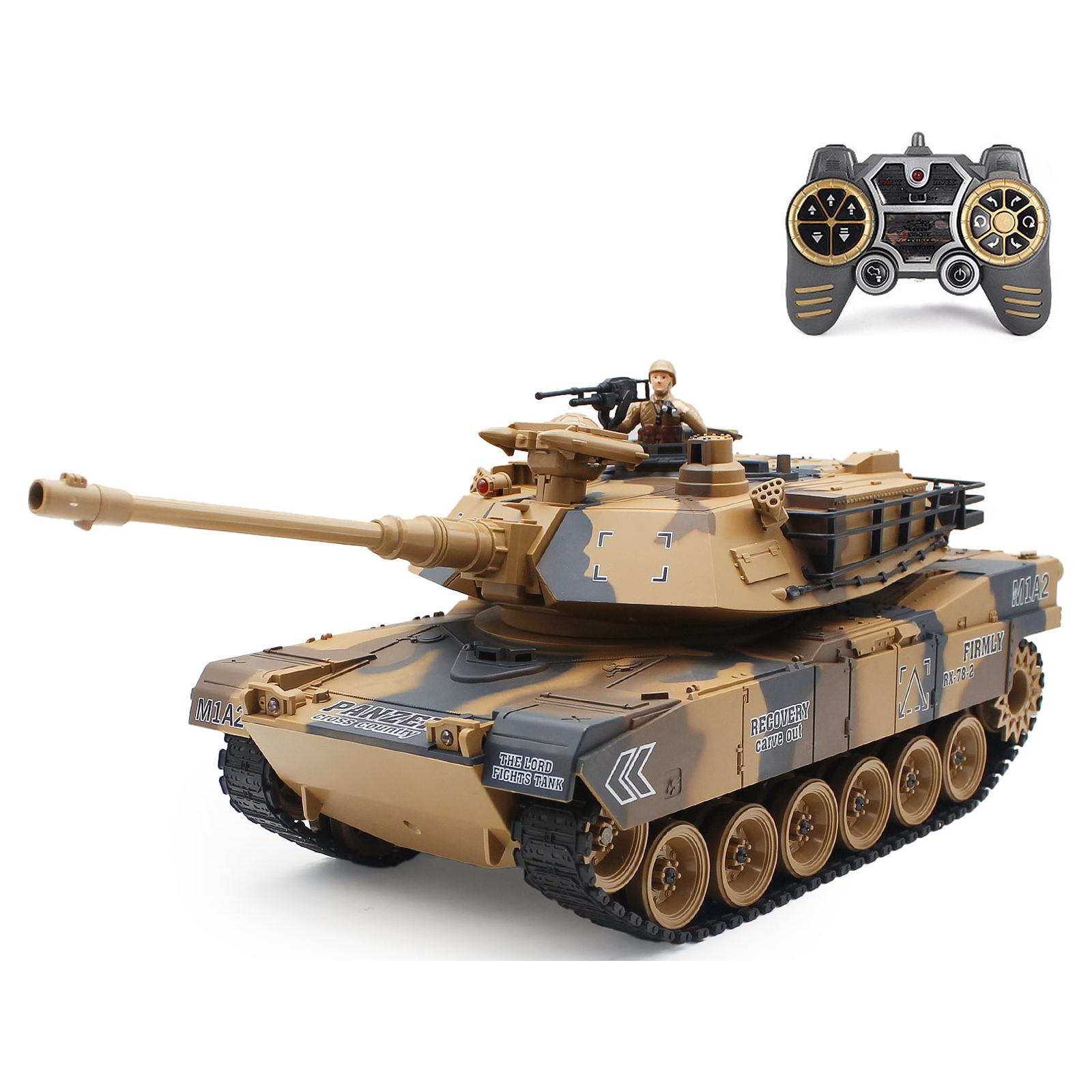 Military Transport Long Range 18 Missile Combat Tank Army Toy Truck for ...