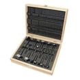 Fisch 16-Piece Imperial Black Shark Forstner Bit Set With Wooden Box ...