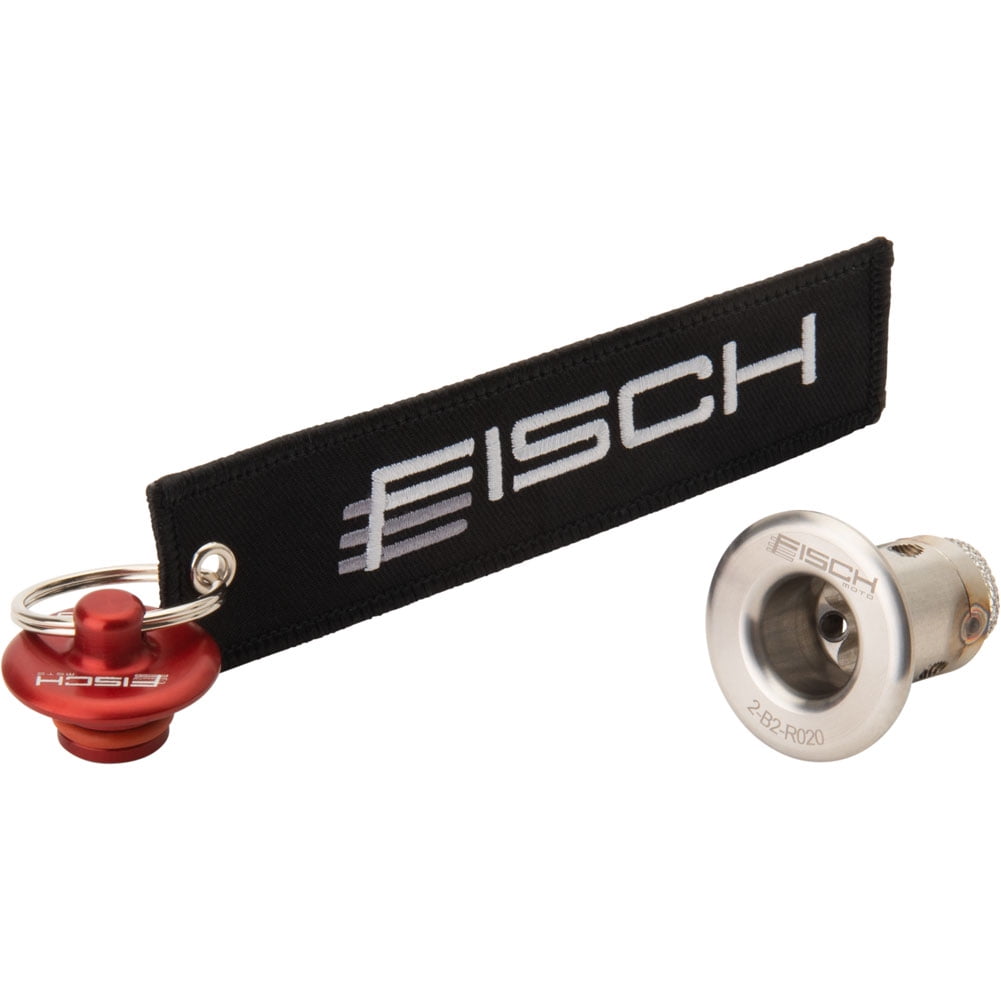 Fisch Moto Round Spark Arrestor & Wash Plug Round 20 (20.0mm-25.4mm / 0 ...