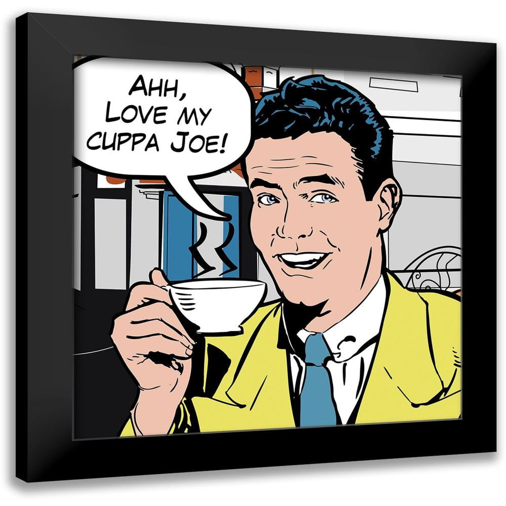 Fischer, David 15x15 Black Modern Framed Museum Art Print Titled - Java ...