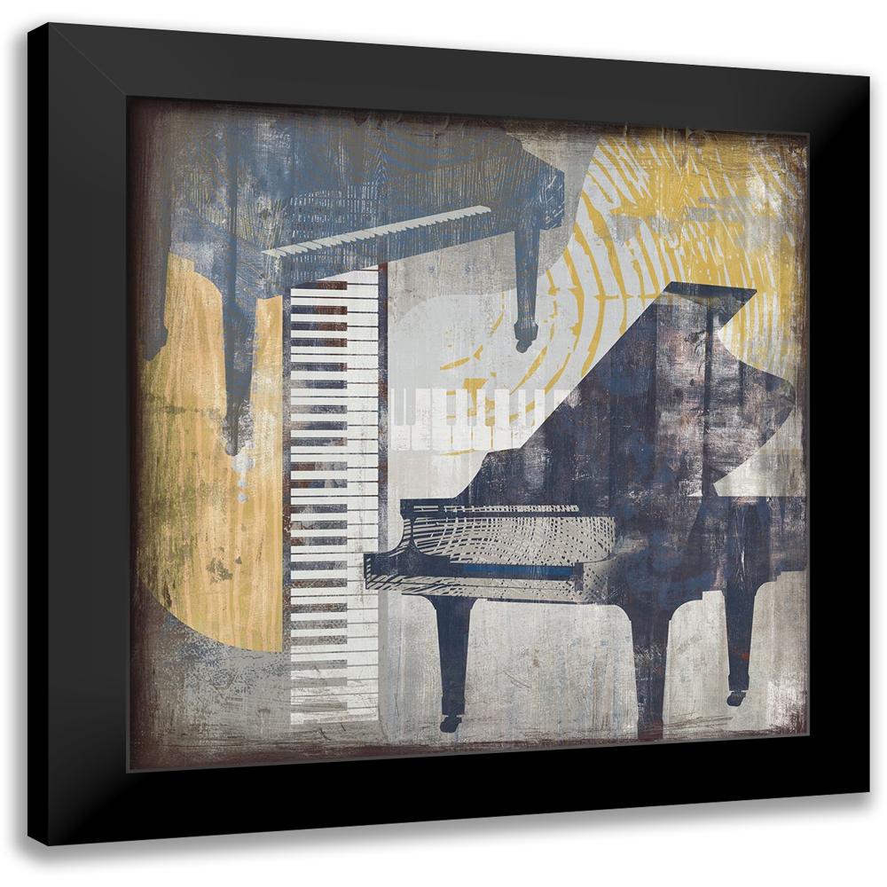 Fischer, David 15x15 Black Modern Framed Museum Art Print Titled ...