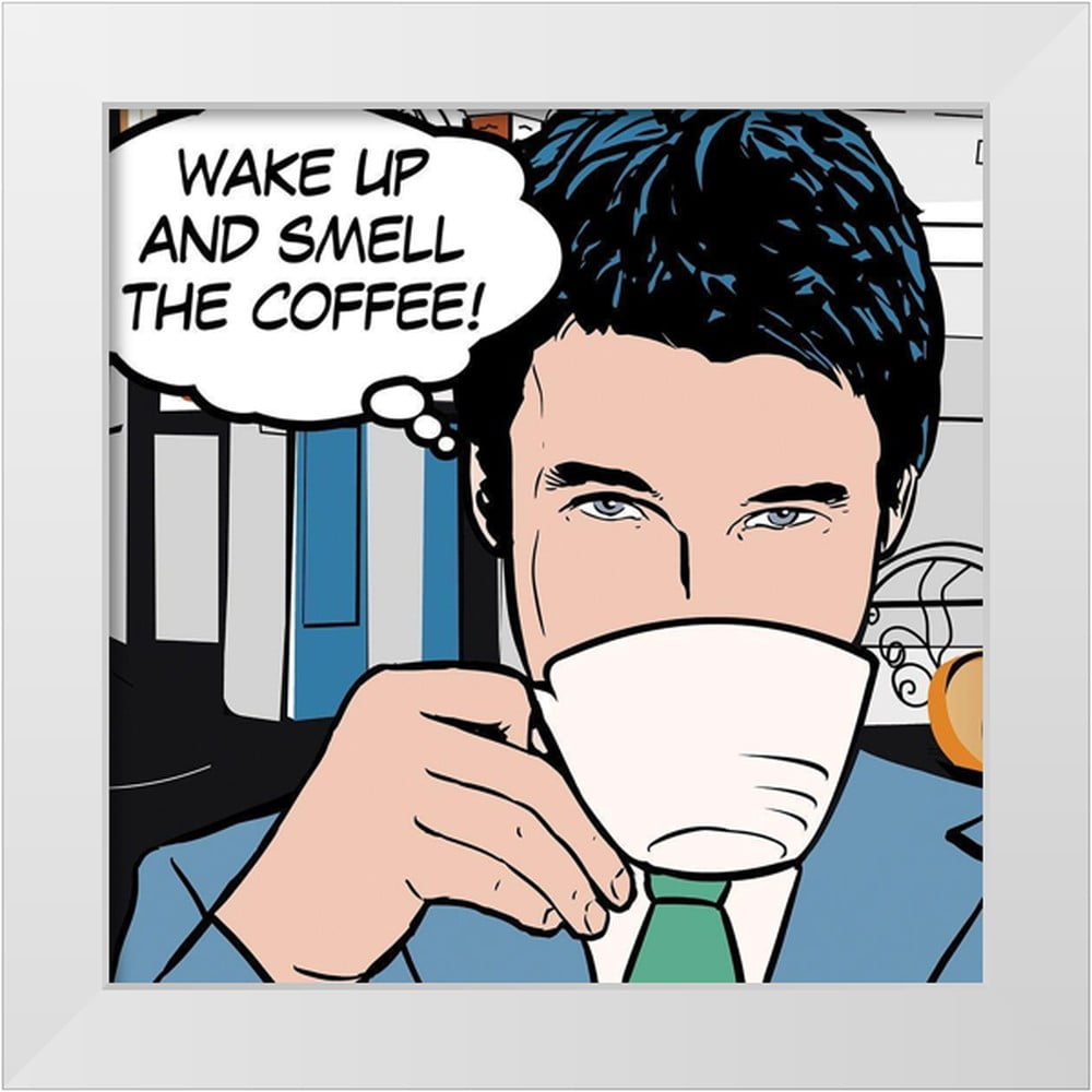 Fischer, David 26x26 White Modern Wood Framed Museum Art Print Titled ...