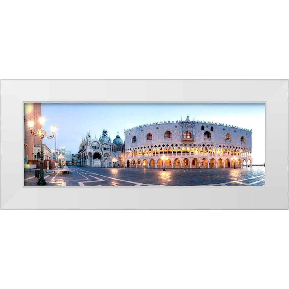 Fischer, Rolf 18x9 White Modern Wood Framed Museum Art Print Titled ...