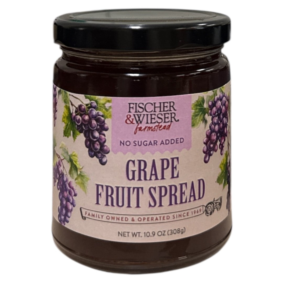 Fischer & Wieser Grape Fruit Spread, No Sugar Added, 10.9 oz - Walmart.com