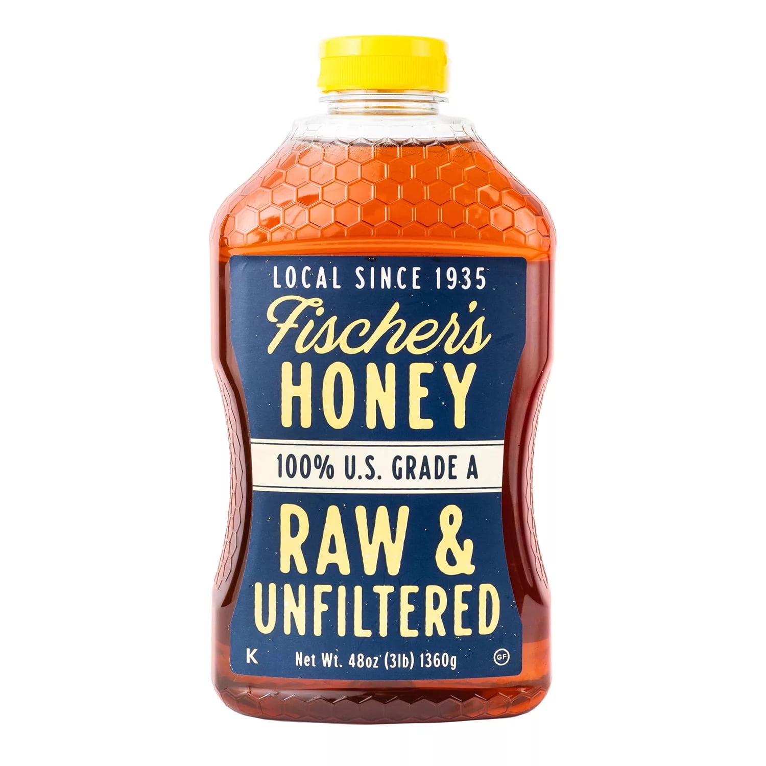 Fischer's Honey Raw and Unfiltered (48 oz.) - Walmart.com