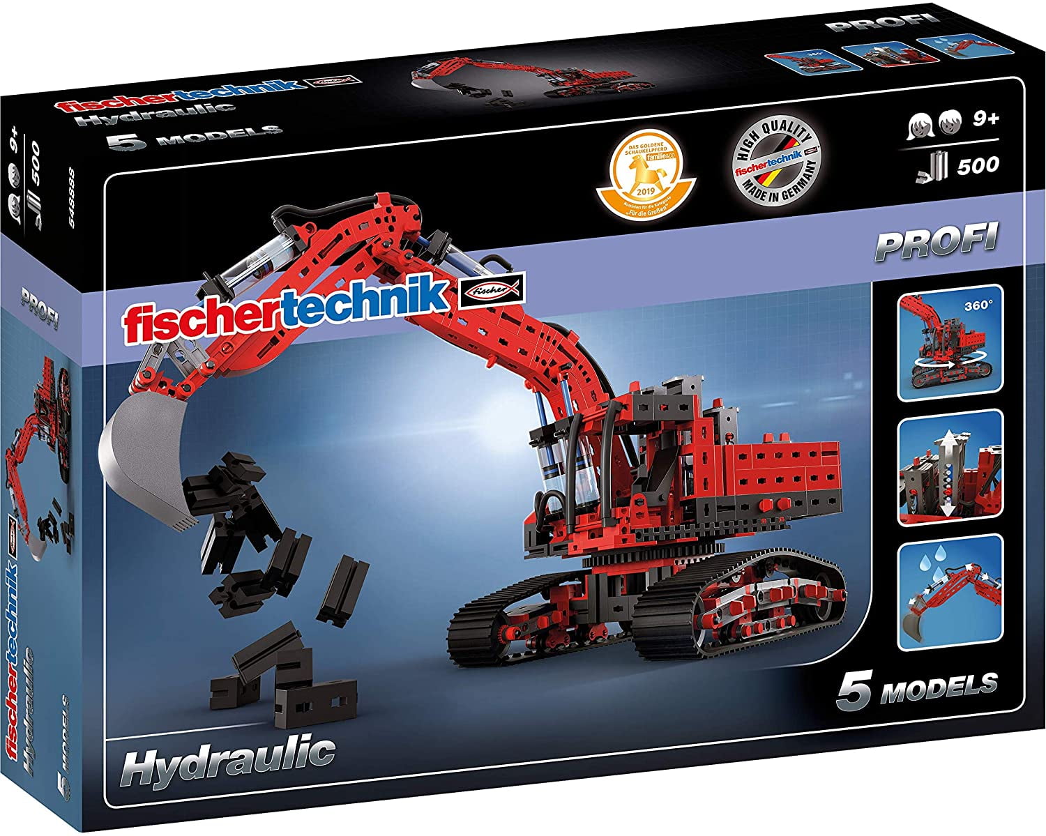 Free Shipping! Fischertechnik 548888 Profi Hydraulic Model Construction ...