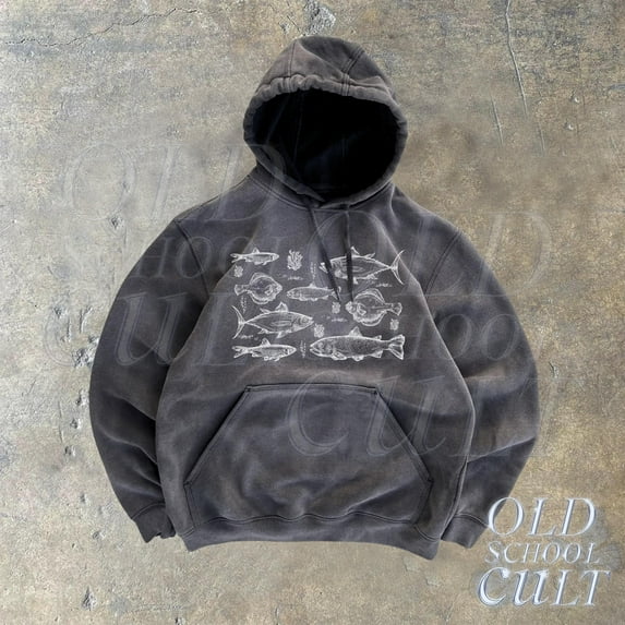 Fish 90s Graphic , Retro Ocean Fish , Fisher , 90s Gothic Clothing, Y2k ...