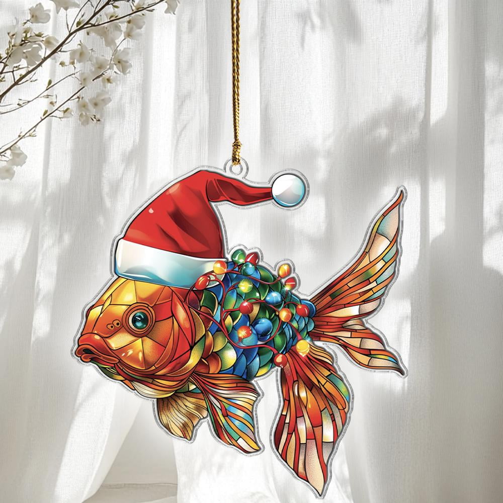 Fish Acrylic Suncatcher, Fish Ornaments, Fish Decor, Fish Gifts For ...