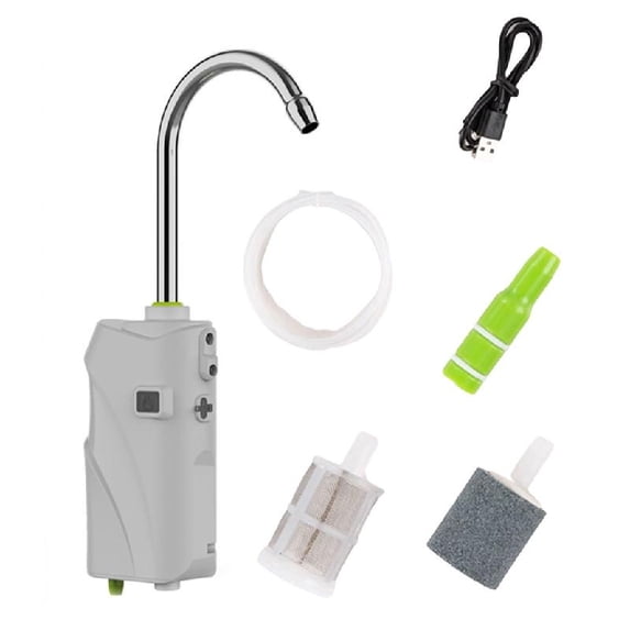 Fish Aquarium Air Pumps Water Air Pumps, Fishing Water Tap with LED ...