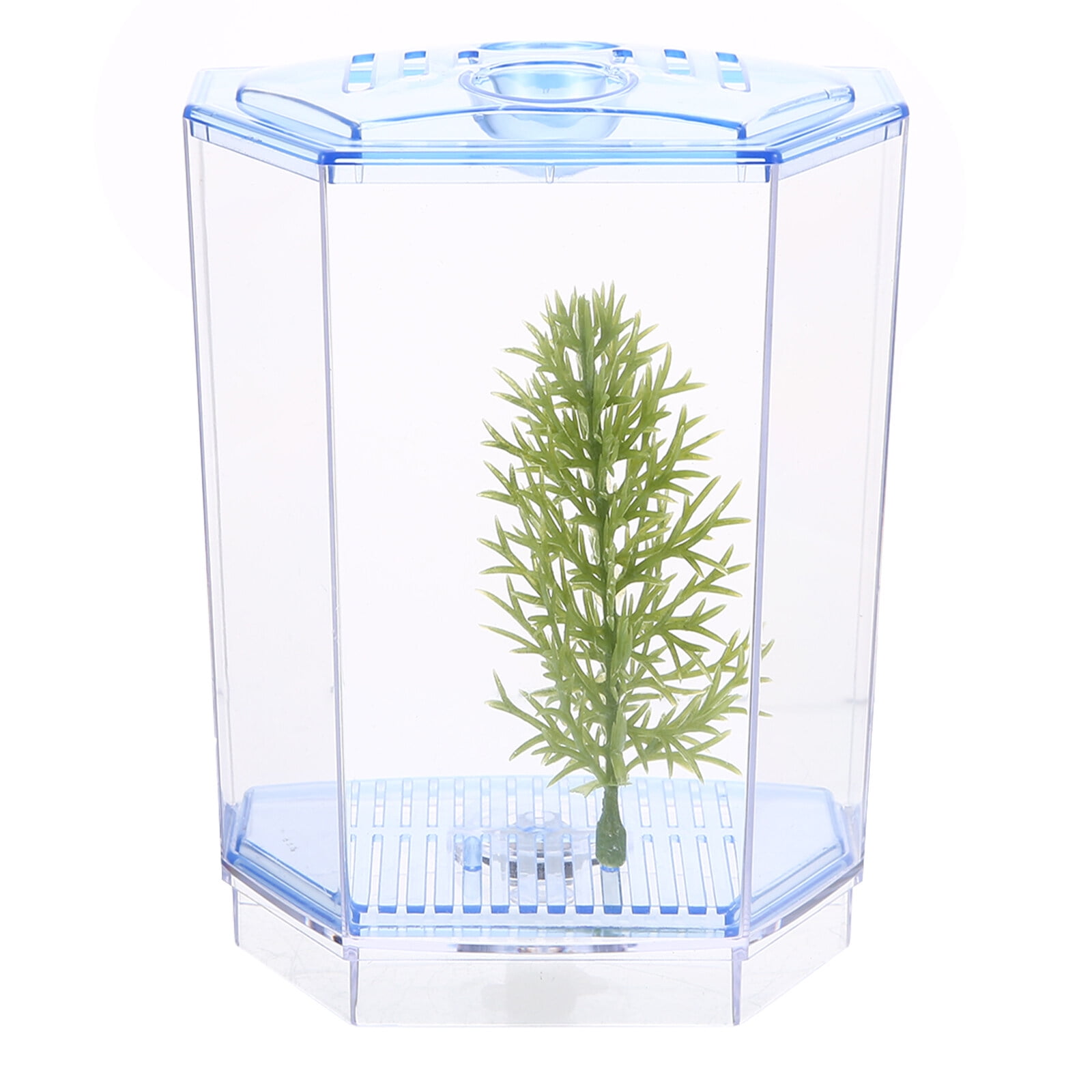 Fish Aquariums Decor Tank Betta Box Home Small Incubation Mini Goldfish ...
