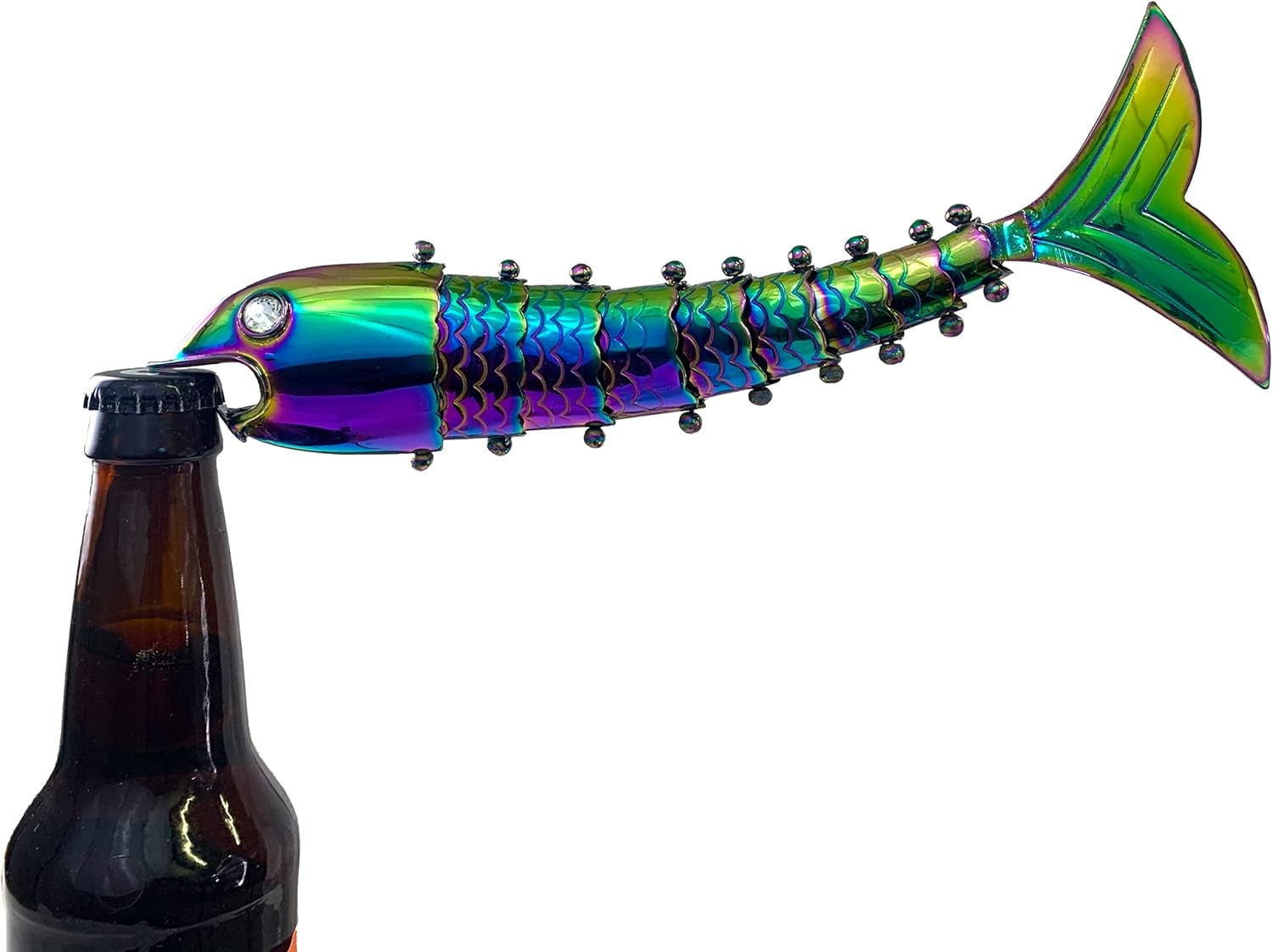 Fish Beer Bottle Opener - Functional Art by Evvy (Multicolor) - Walmart.com