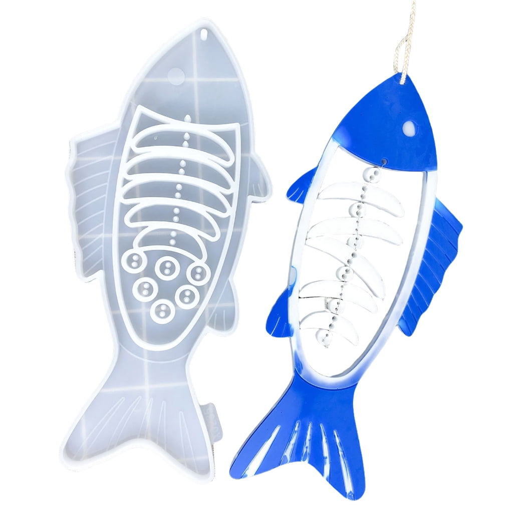 Fish Bone Silicone Molds Easy Demolding Moulds Silicone Texture for ...