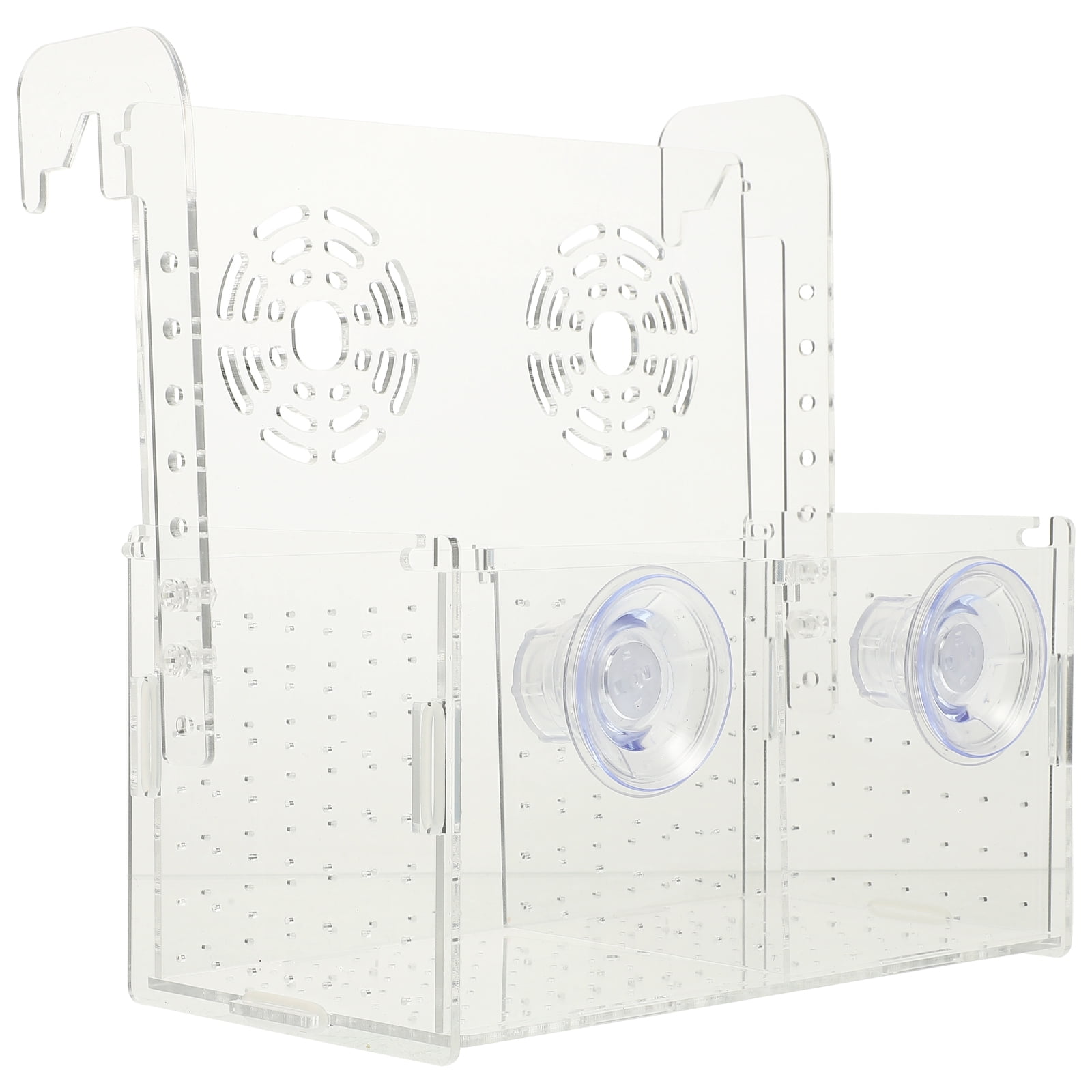 Fish Breeder Box Acrylic Transparent Fish Box Fish Hatching Box Fish ...