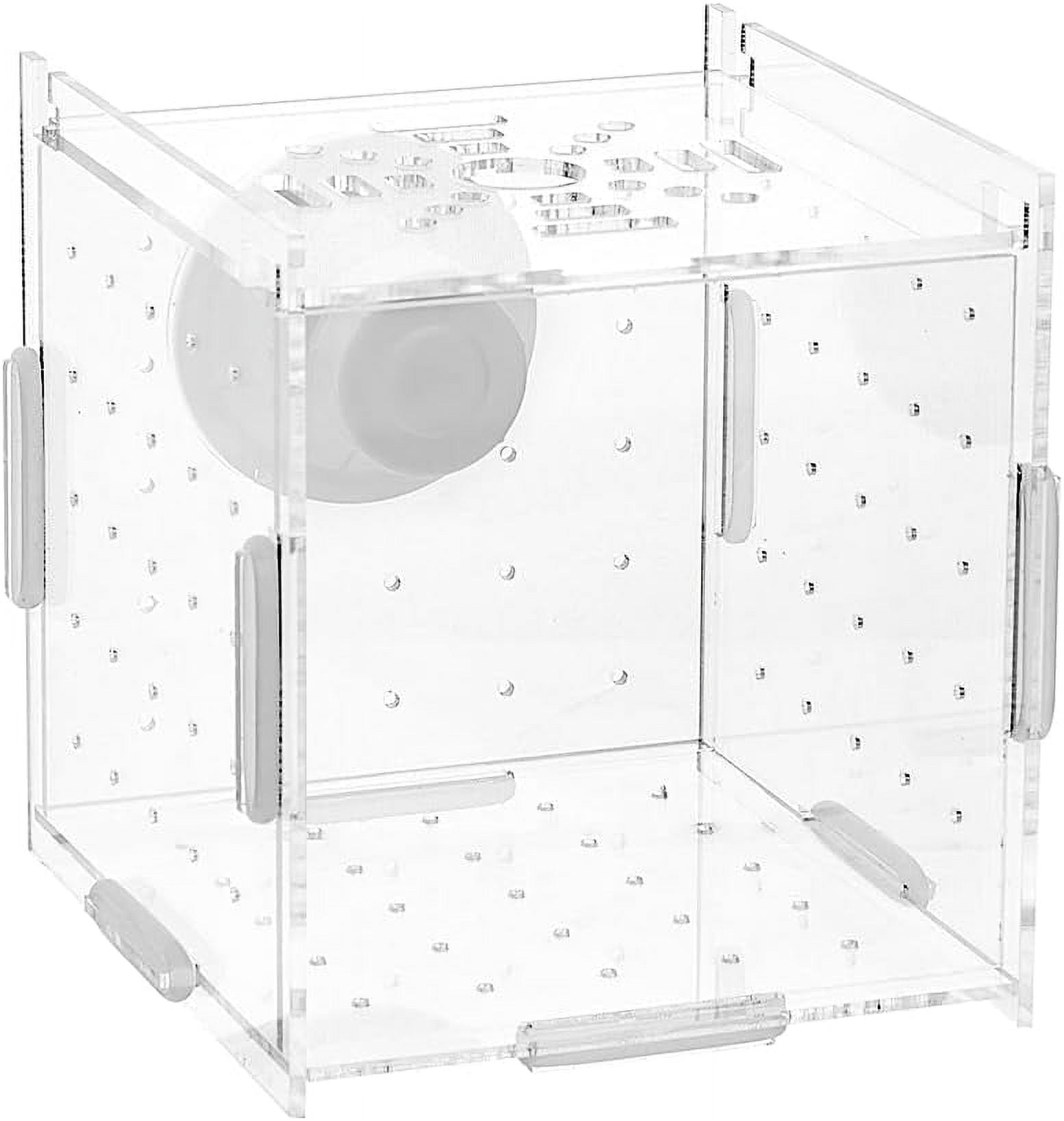 Fish Breeding Box Aquarium Breeding Isolation Box Acrylic Transparent ...