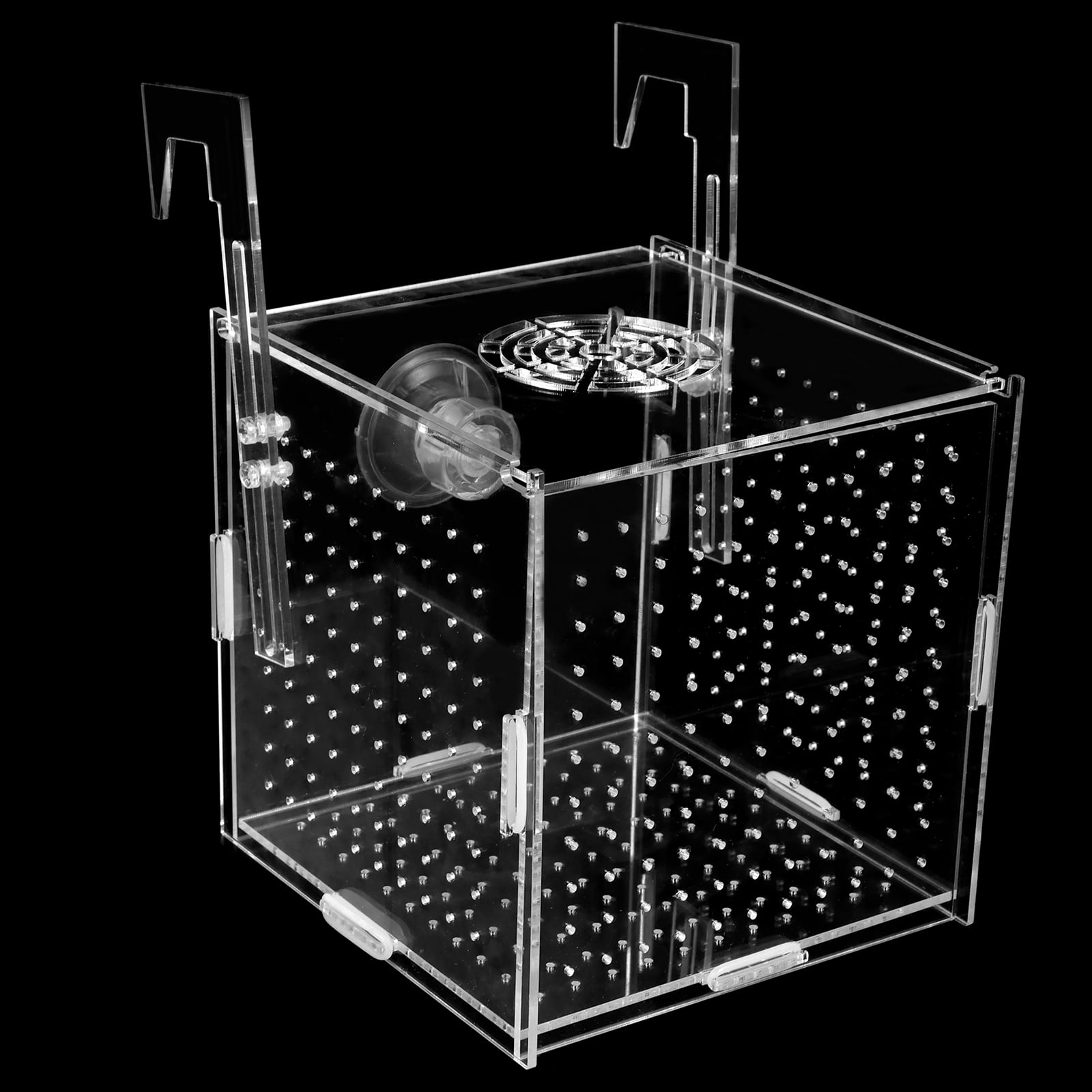 Fish Breeding Box Transparent Fish Isolation Box Acrylic Fish Isolation ...