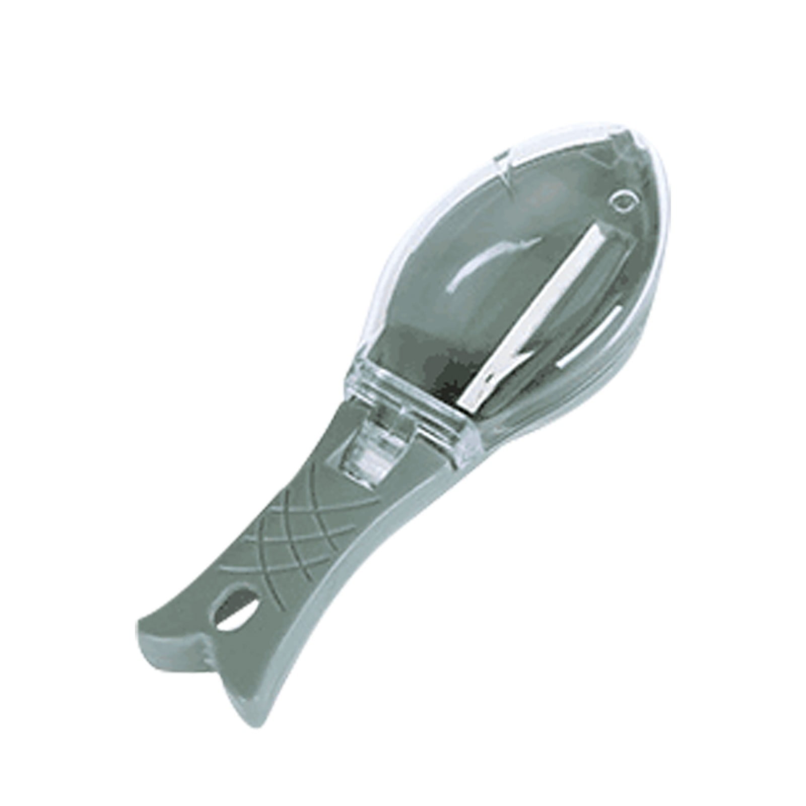 Fish Brush with Lid - Fast Fish Scales Cleaner & Peeler,Unique Handle ...