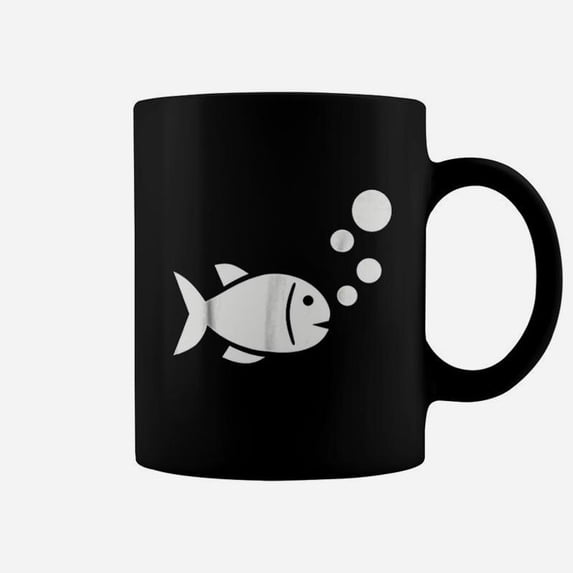 Fish Bubbles Coffee Mug - Walmart.com