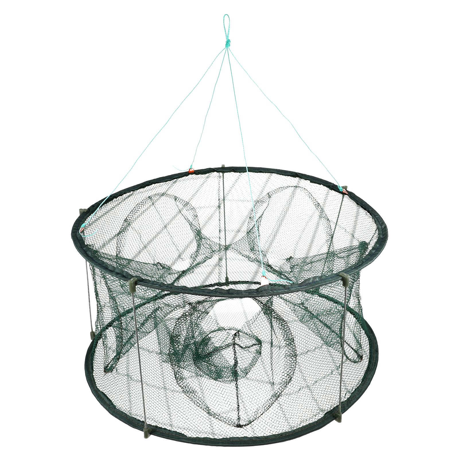 Fish Cage Multi-function Shrimp Net Fishing Crawfish Fishnets Automatic ...