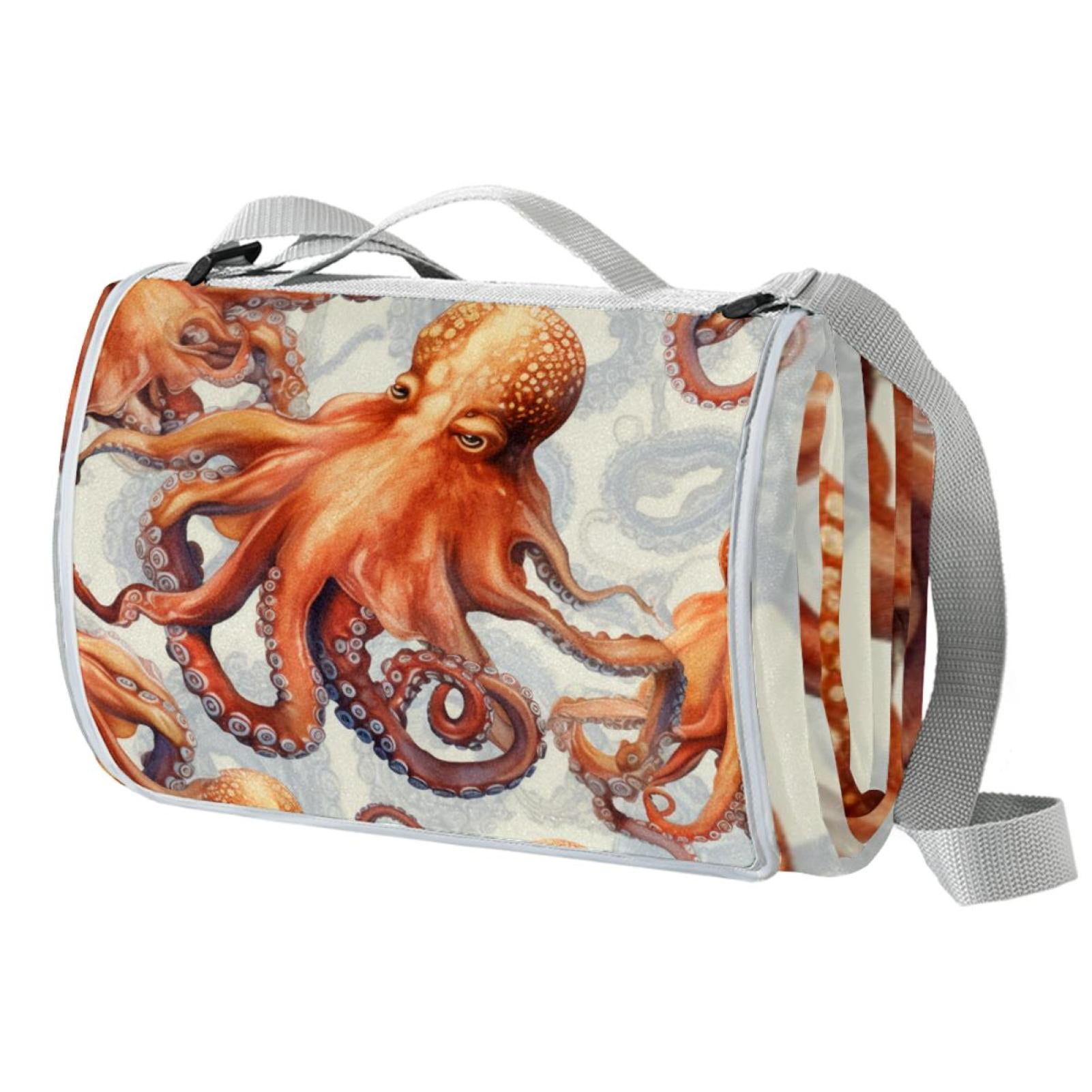 Fish Canvas Picnic Mat for Outdoor Activities - Waterproof and Portable ...