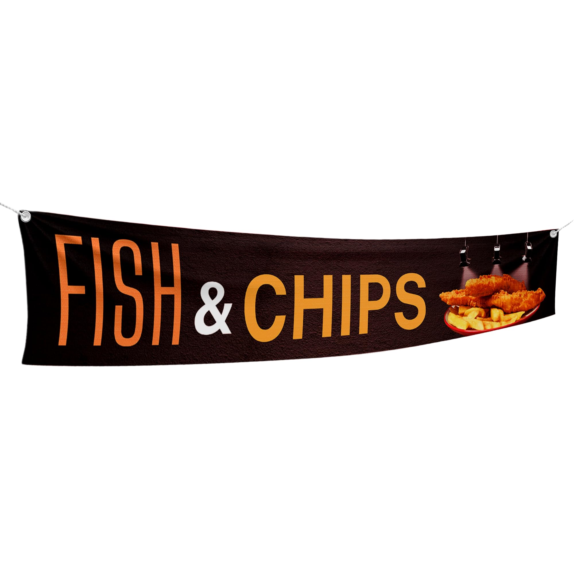 Fish and Chips Large Banners and Signs for Outdoor by DreamController ...