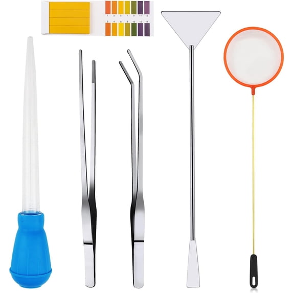 Fish Cleaning Tools, 6 count Aquarium Cleaning Tools, Feeder Tools Kit ...