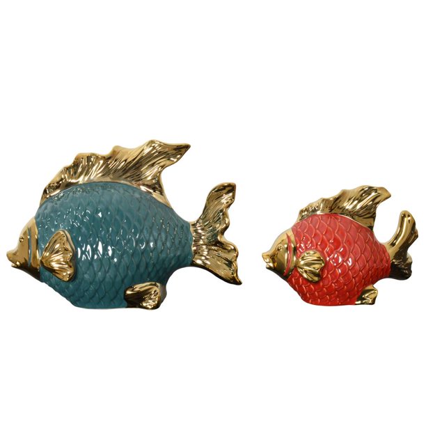 Fish Colorful Set of 2 - Walmart Business Supplies