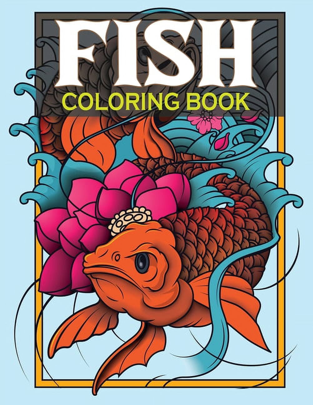Fish Color Book Cute