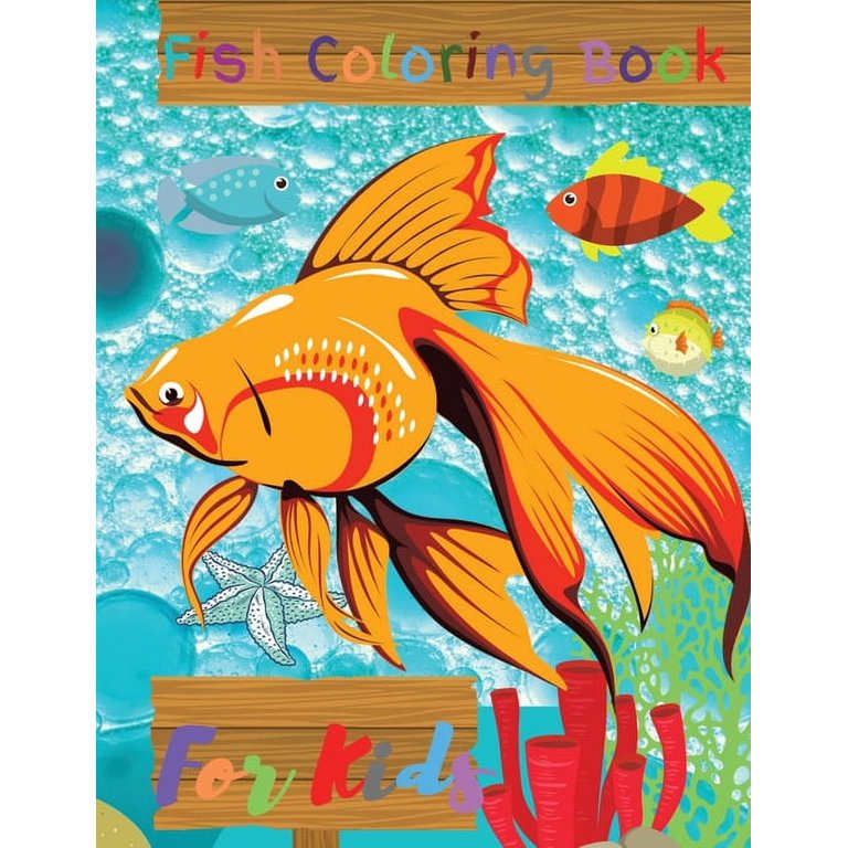 ocean fish coloring book