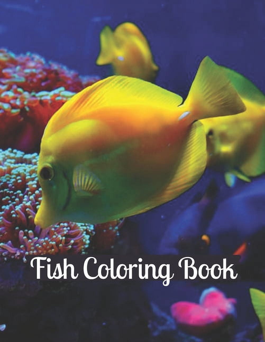 Fish Coloring Book: Over 44 Coloring Designs for All Ages, Gorgeous ...